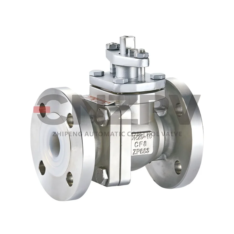 CNZPV®ISO5211 Platform Structure PFA-Lined Silica Sol Precision Cast ...