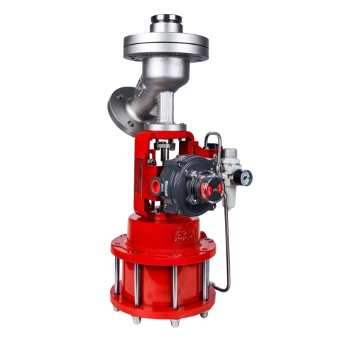 CNZPV® FEP-Lined Pneumatic Disc-Rising Type Tank Bottom Discharge Valve ...